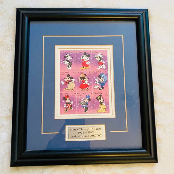 Walt Disney Company | Wall Decor | Limited Edition Minnie Through The ...